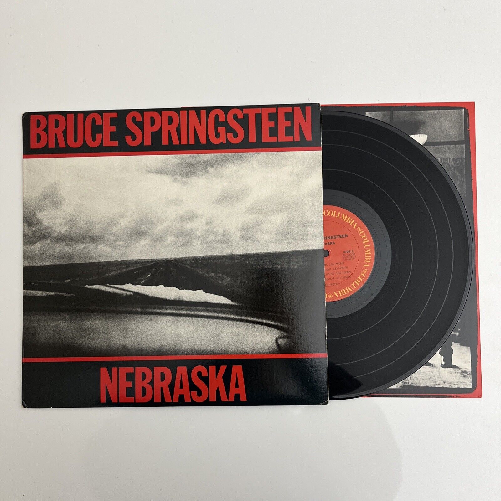Bruce Springsteen - Nebraska LP 1982 Vinyl Record QC 38358 – Retro Unit