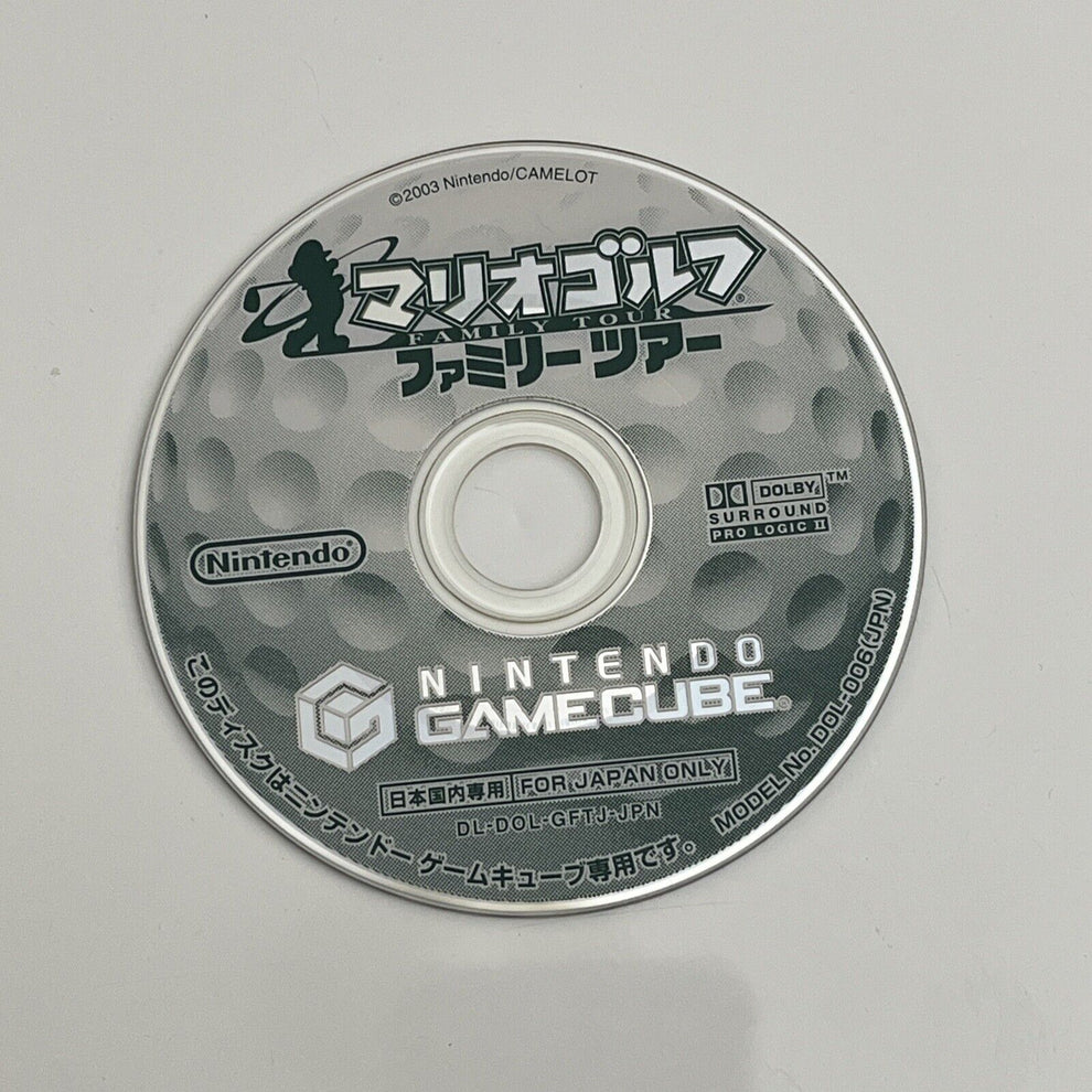 Mario Golf Family Tour - Nintendo GameCube NTSC-J JAPAN GC Game Comple ...