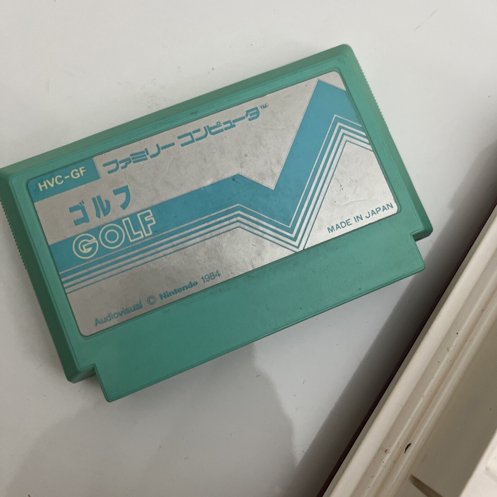 Nintendo Famicom Console with 7" LCD Screen + 2 Games Golf & Tennis ...