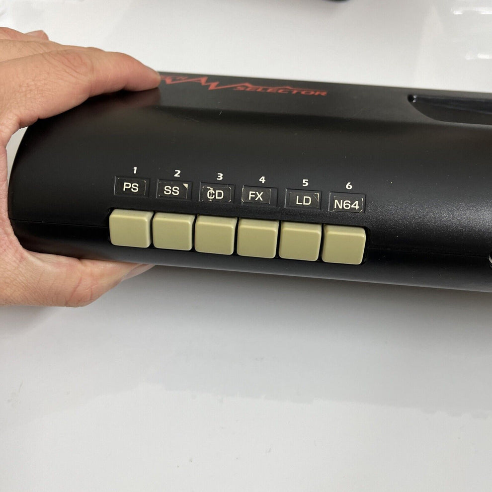 ASCII AV Selector 6:1 RCA S-Video Composite Made In Japan ASC-1101S ...