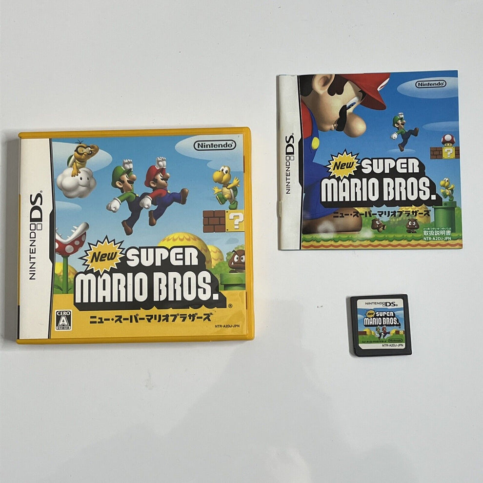 New Super Mario Bros - Nintendo DS NDS JAPAN Game Complete – Retro Unit