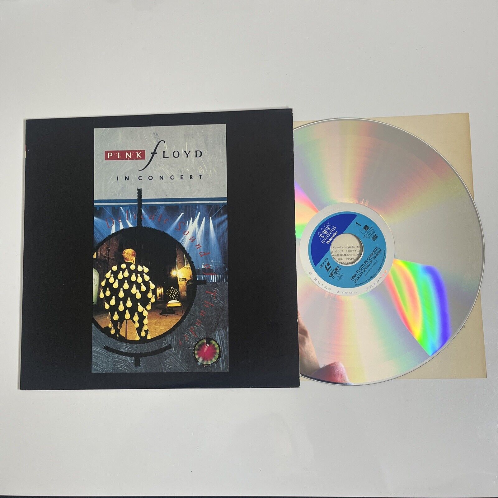 Pink Floyd – In Concert Delicate Sound Of Thunder (Laserdisc LD, 1989 ...