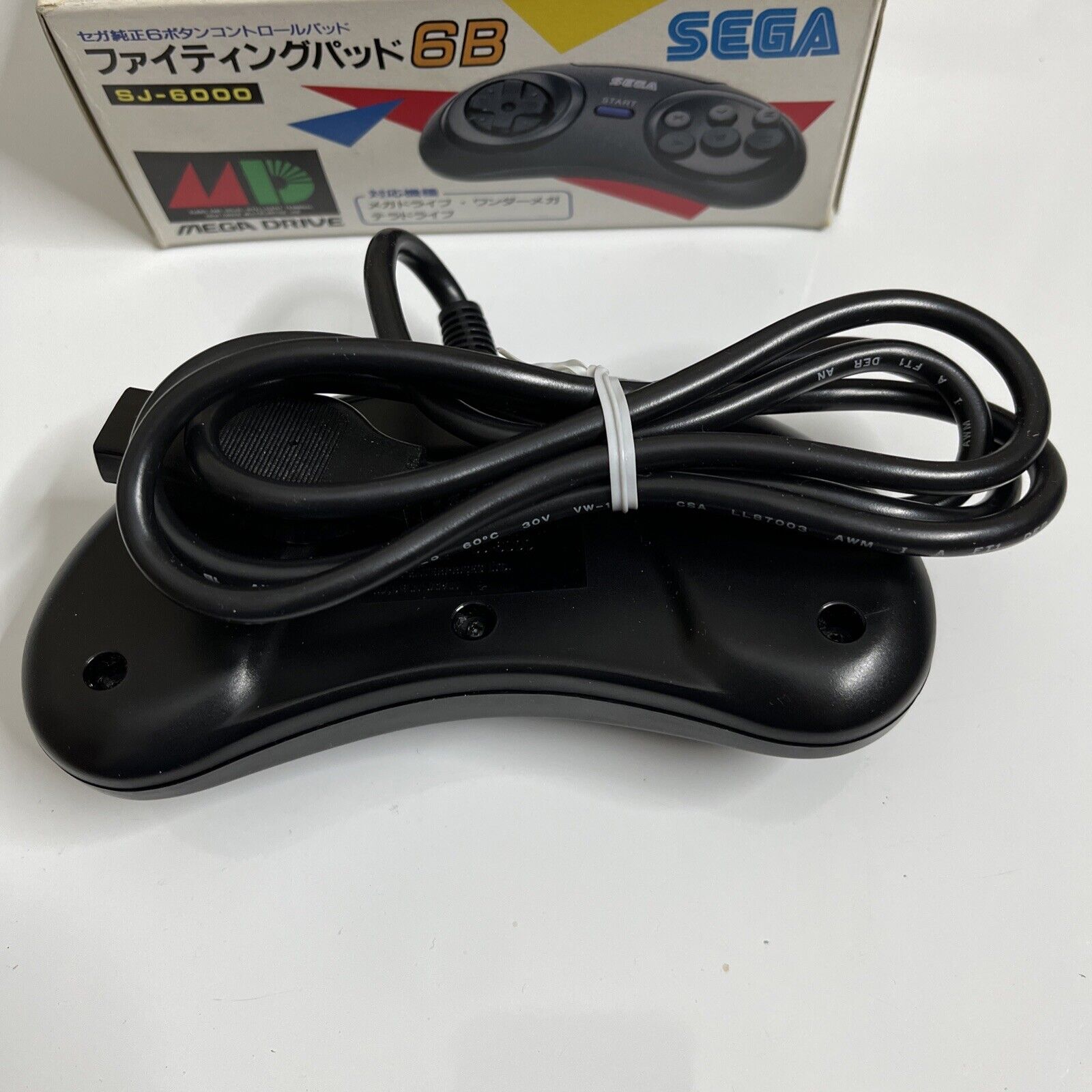 Official Genuine Sega Mega Drive 6 Button Controller NEW – Retro Unit