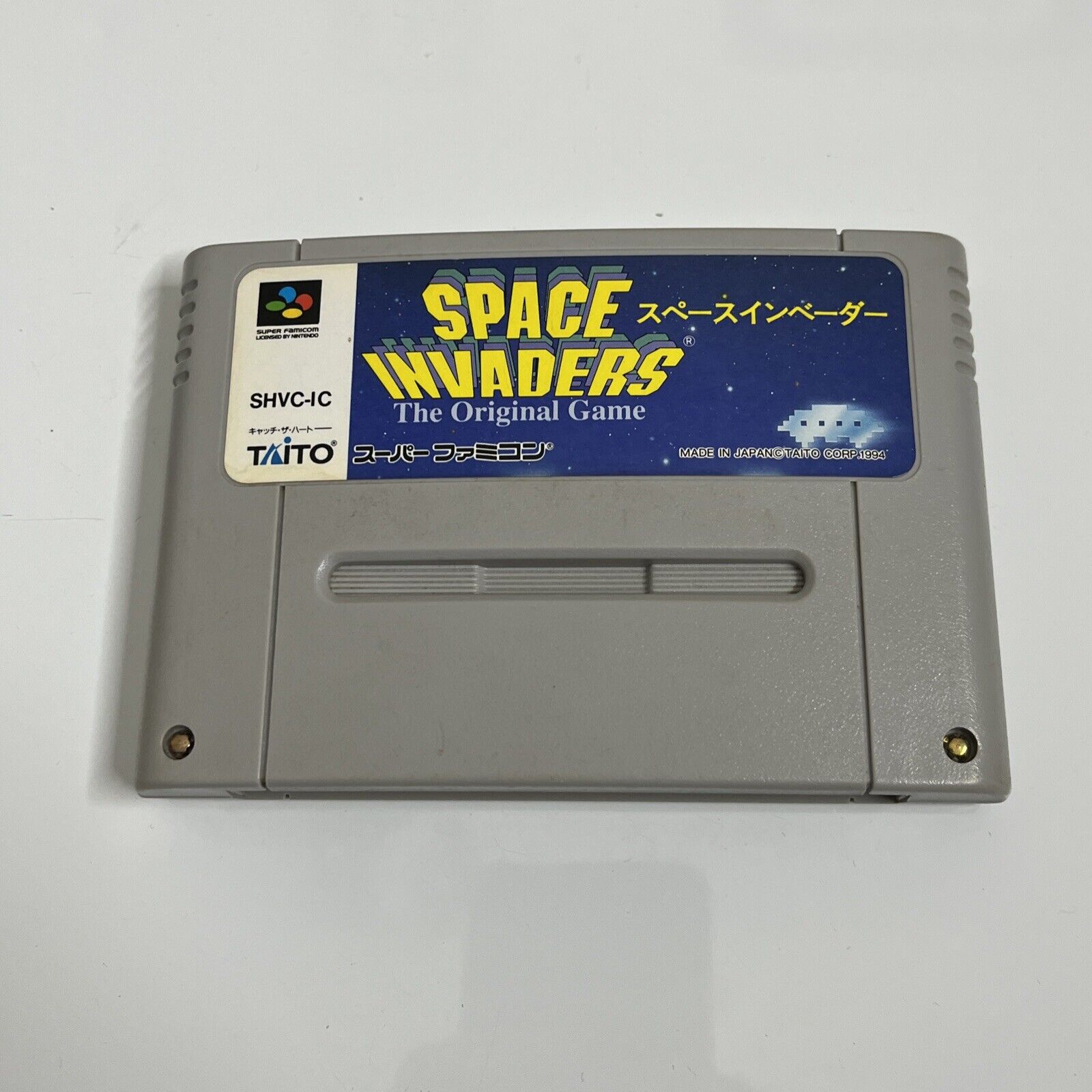 Space Invaders The Original Game - Nintendo Super Famicom SNES NTSC-J ...