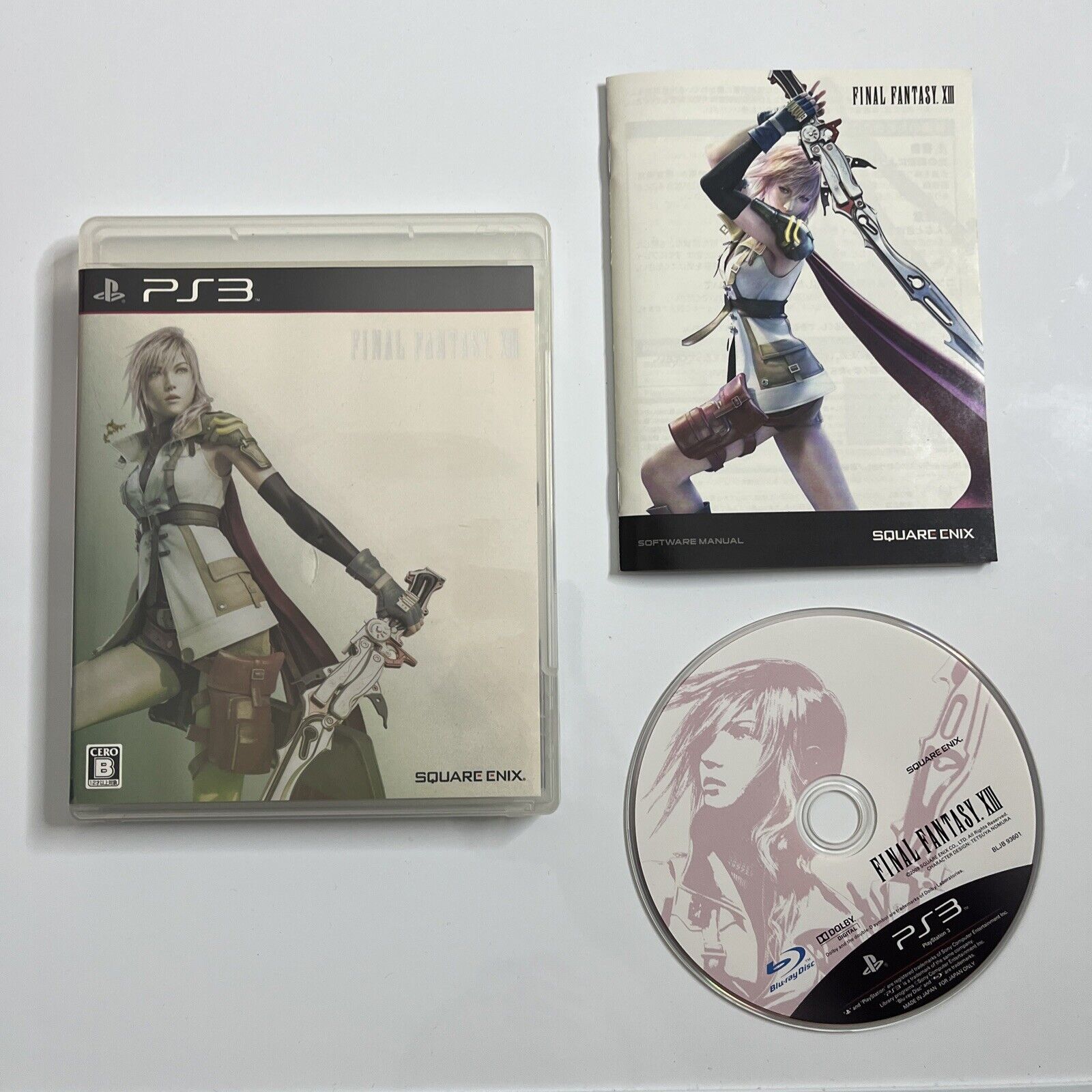Final Fantasy XIII Sony PlayStation 3 PS3 JAPAN Game – Retro Unit