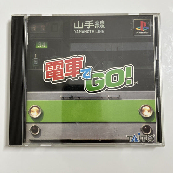 Densha De Go 1 Sony PlayStation PS1 NTSC-J JAPAN Train Simulation 1997 ...