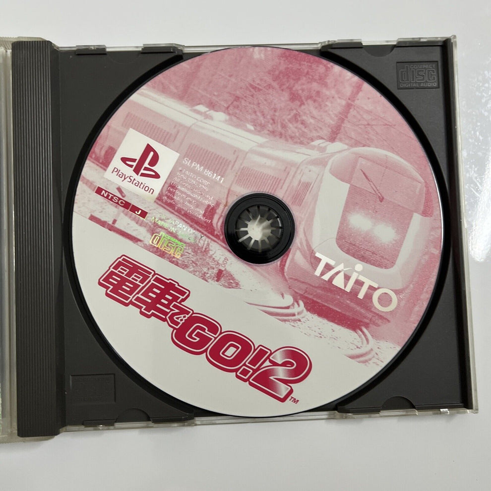 Densha De Go 2 Sony PlayStation PS1 NTSC-J JAPAN Train Simulation Game ...