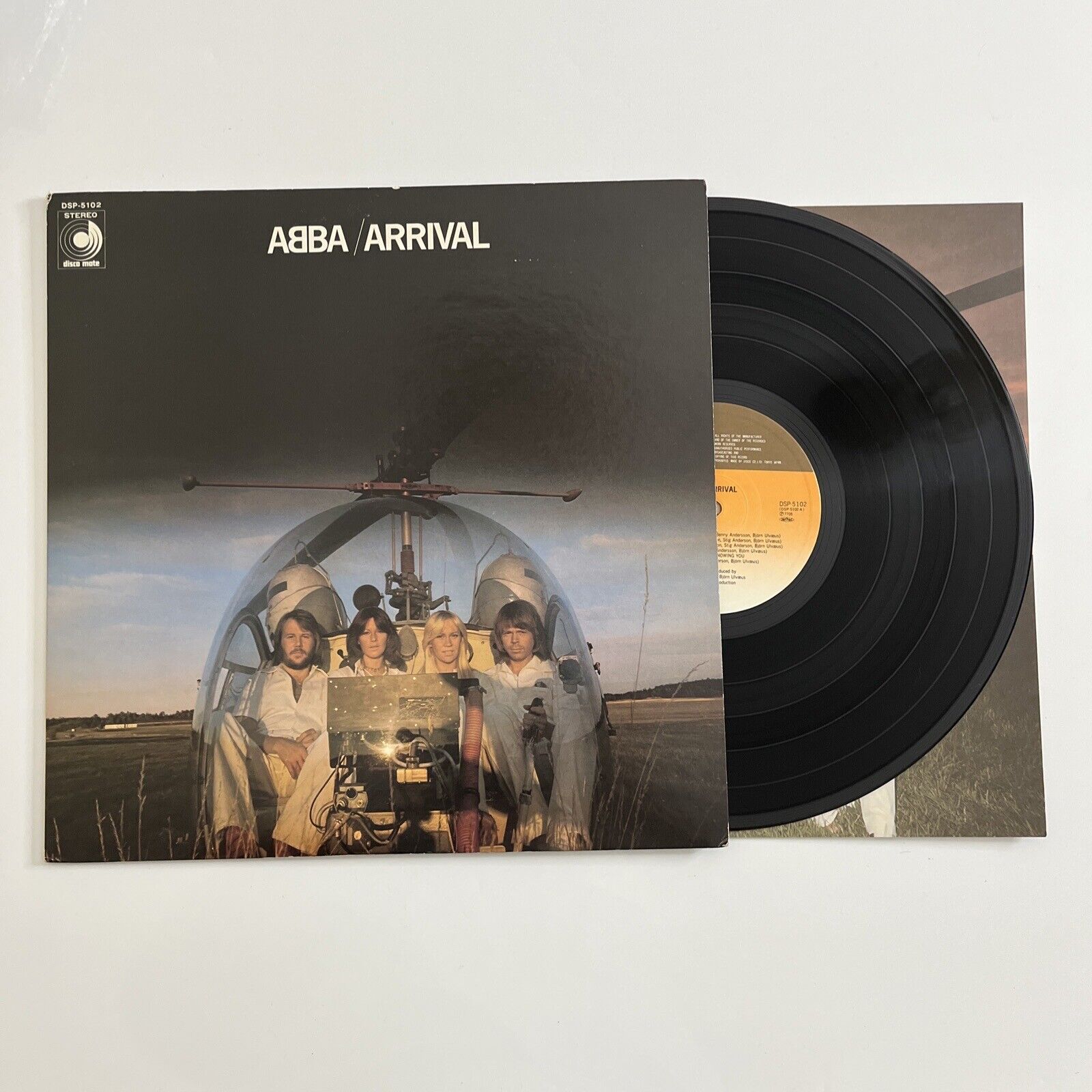 ABBA Arrival LP 1976 Vinyl Record with Liner DSP-5102 – Retro Unit