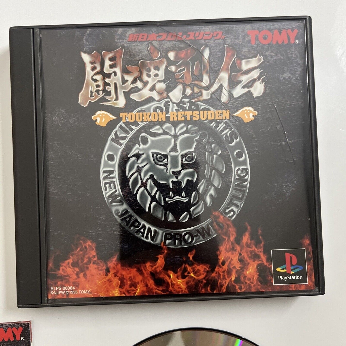 Shin Nihon Pro Wrestling Toukon Retsuden PlayStation PS1 NTSC-J JAPAN ...