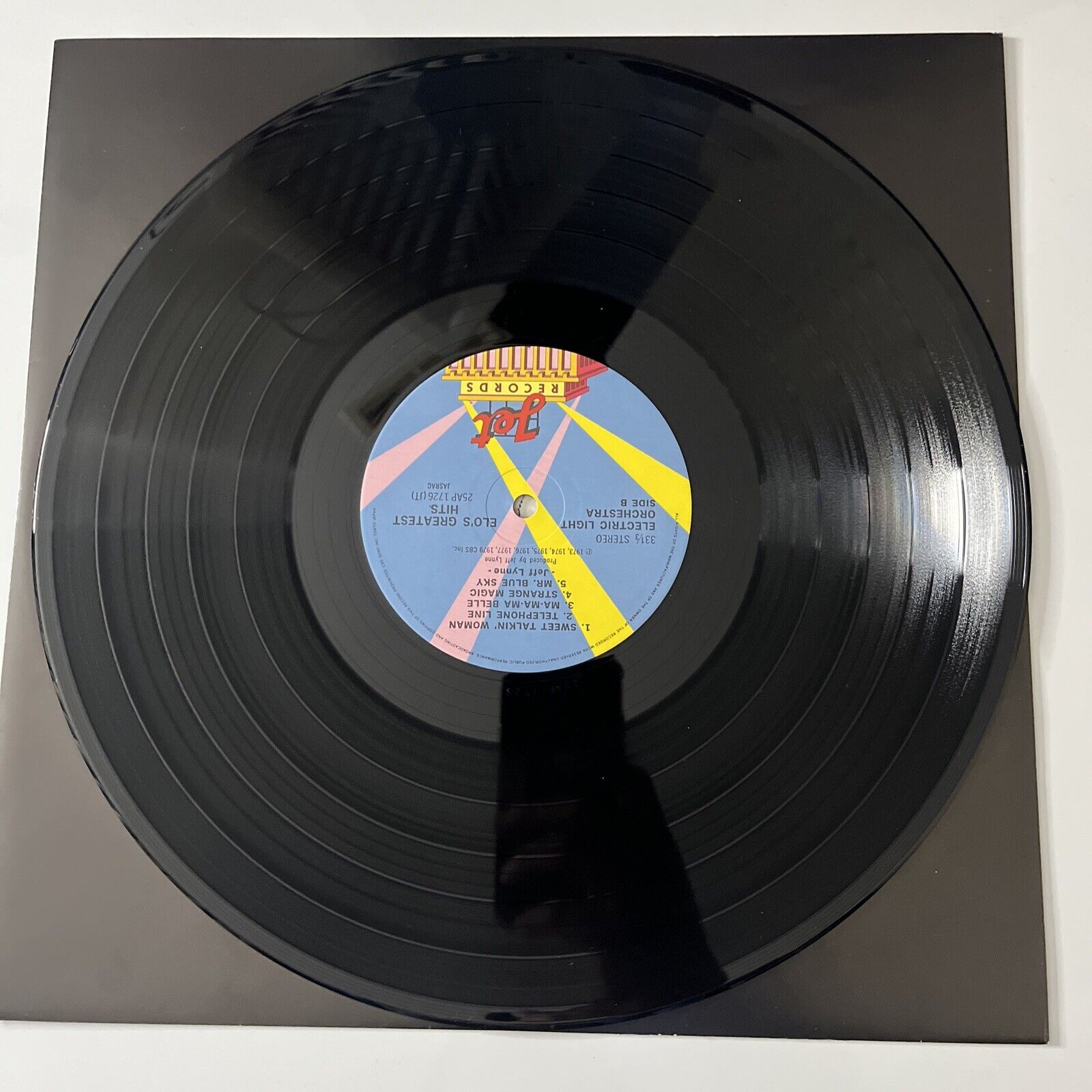 Electric Light Orchestra - ELO's Greatest Hits LP 1979 Vinyl Record 25 ...