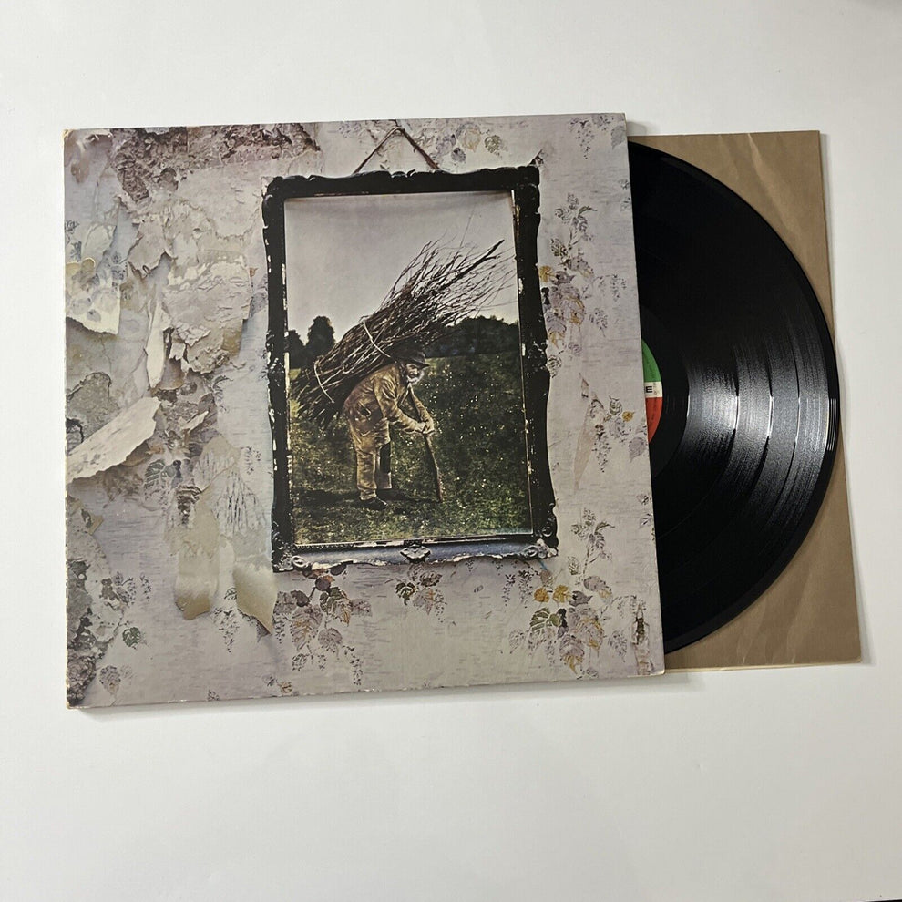 Led Zeppelin IV LP 1971 Vinyl Record Gatefold Atlantic P-8166A – Retro Unit