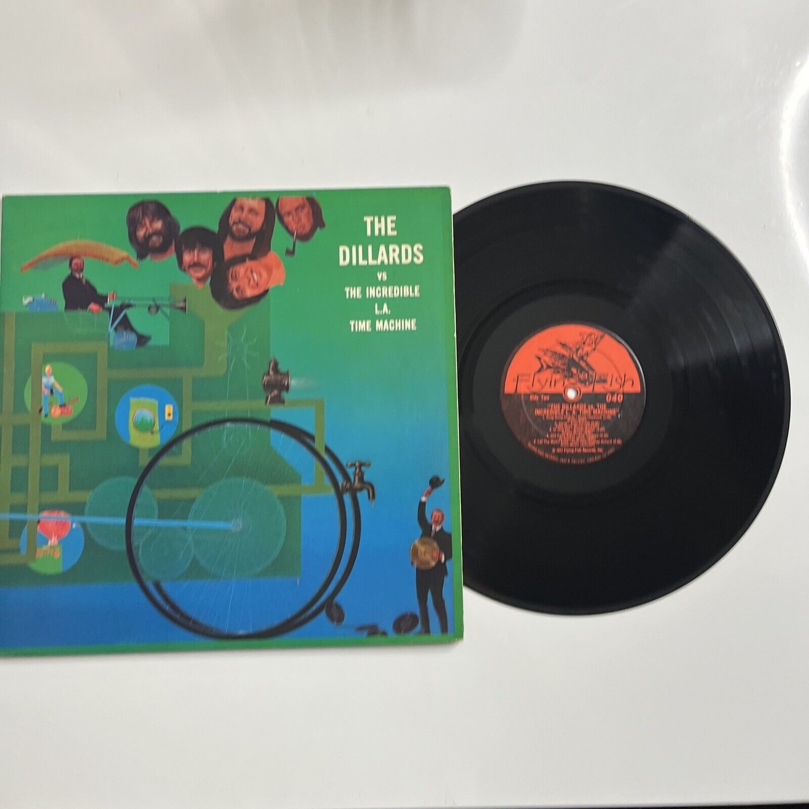 The Dillards vs The incredible L. A. Time Machine LP 1977 Vinyl Record ...