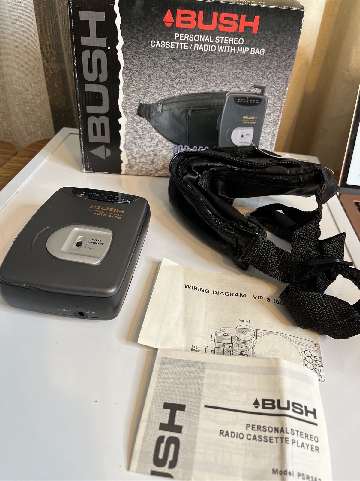 Bush Personal Stereo Cassette Radio Portable Player *Doesn't Turn On F ...