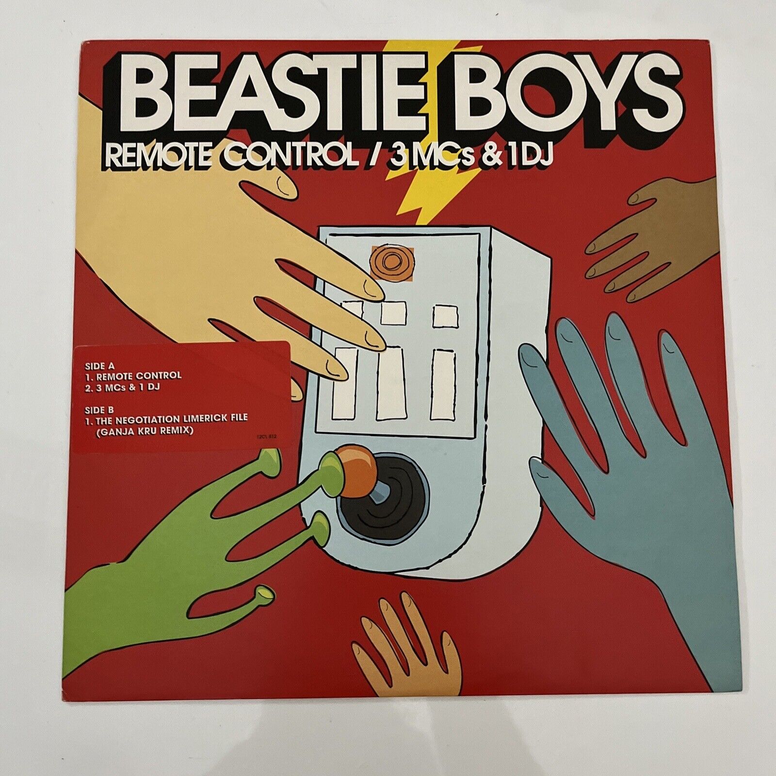 Beastie Boys – Remote Control / 3 MCs & 1 DJ Single 12" Vinyl Record 4 ...