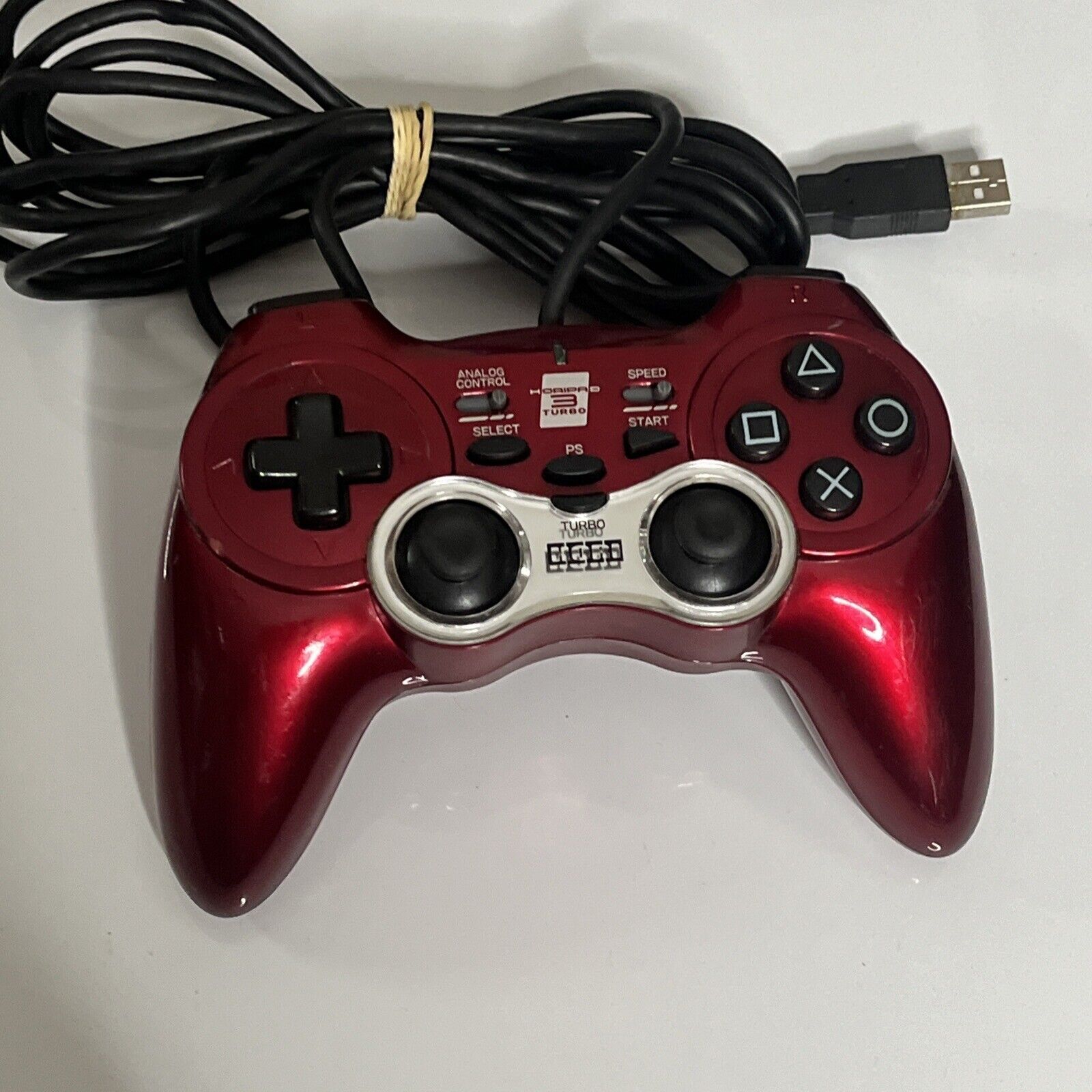 Hori PS3 Horipad 3 Turbo for Sony PlayStation 3 PS3 Controller USB Aut ...