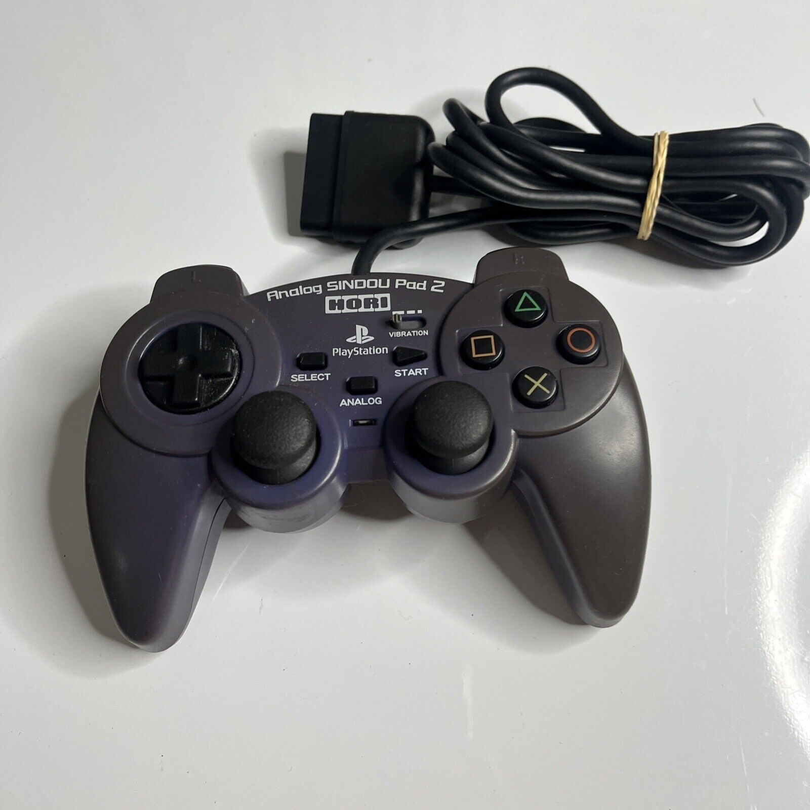 Hori PS2 Analog Sindou Pad 2 PS1 PS2 Sony PlayStation Controller Grey ...