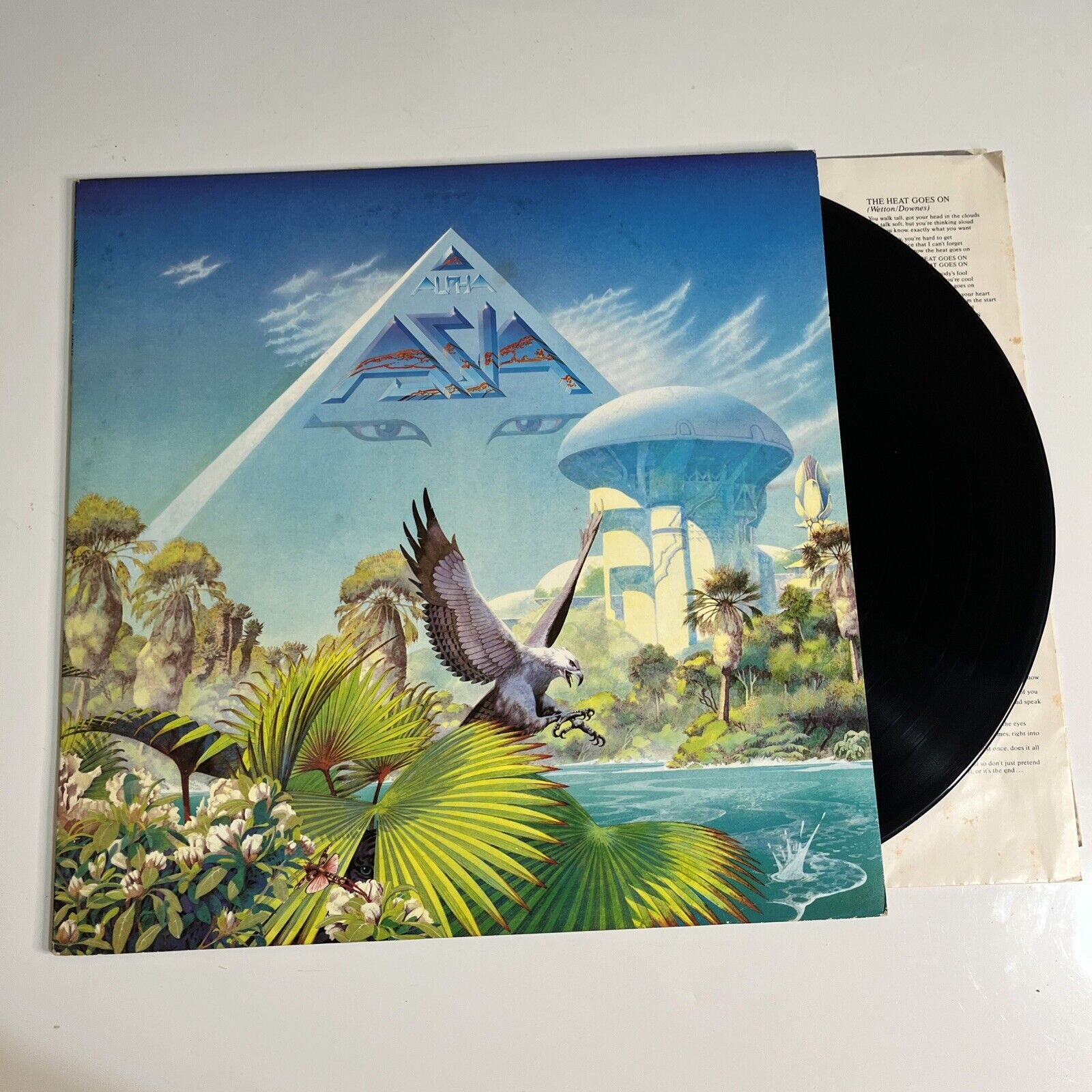 Asia – Alpha LP 1983 Vinyl Geffen Records 25AP 2650 – Retro Unit