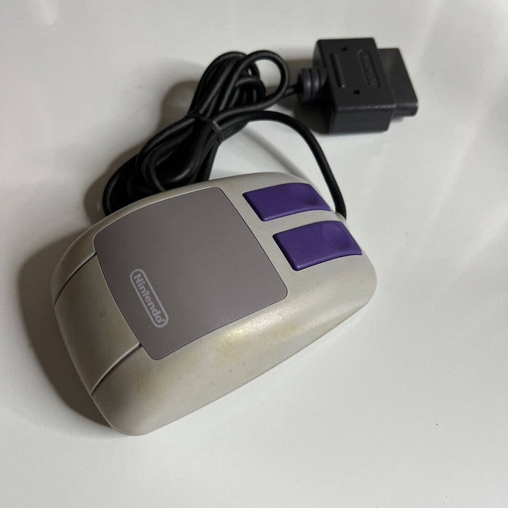 Genuine Nintendo SNES Mouse SNS-016 – Retro Unit