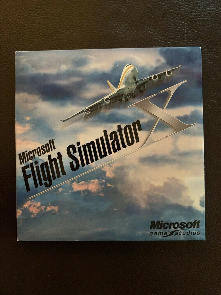 Microsoft Flight Simulator X - PC DVD Windows Game Flight Simulation ...
