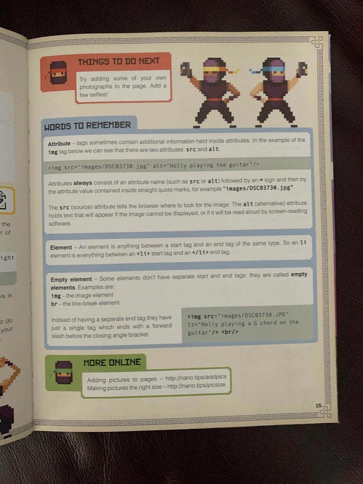 Create With Code Build Your Own Website By Coderdojo Nano Retro Unit