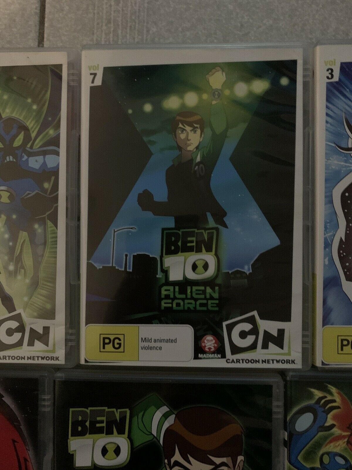 10x Ben 10 DVD Collection Region 4 – Retro Unit