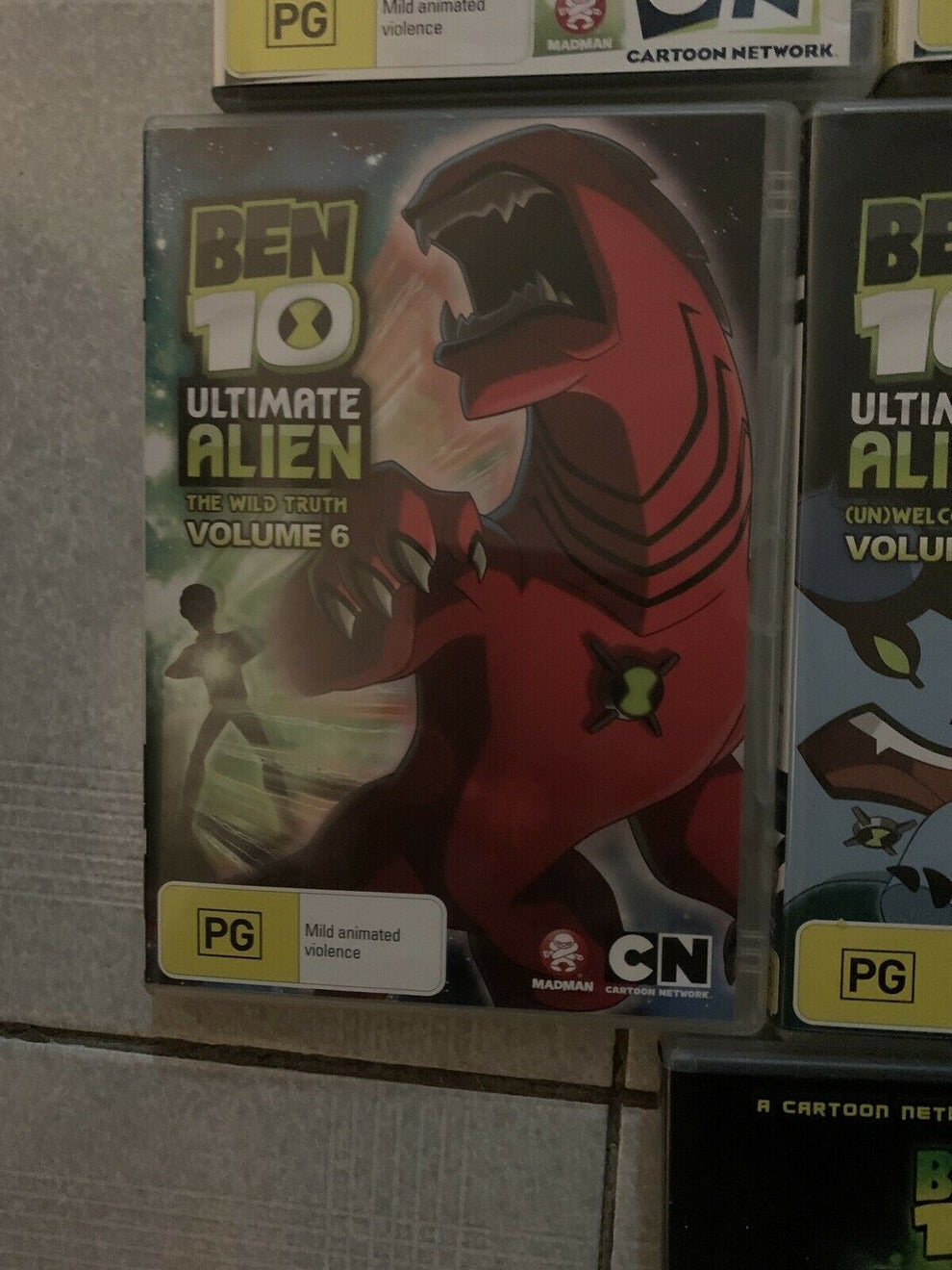10x Ben 10 DVD Collection Region 4 – Retro Unit
