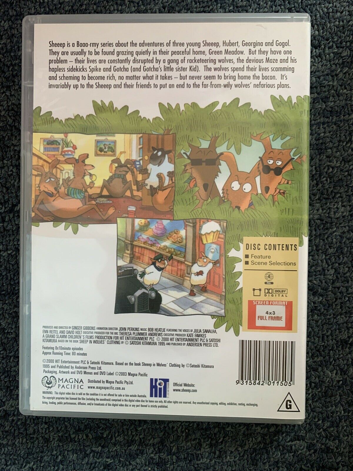Sheeep - Volume 1 (DVD, 2000) Region 4 – Retro Unit