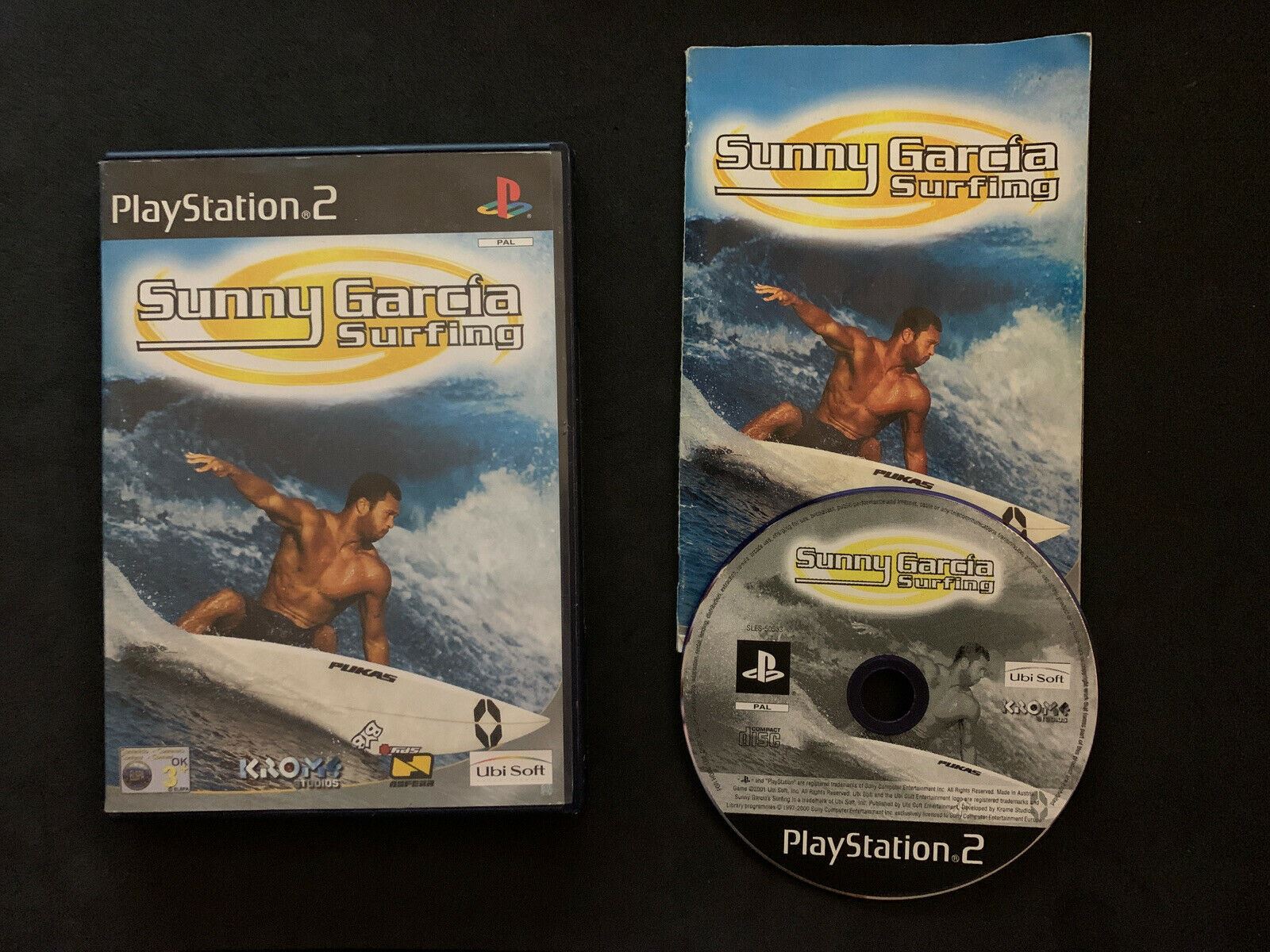 Sunny Garcia Surfing (Sony PlayStation 2, 2001) PAL Game – Retro Unit