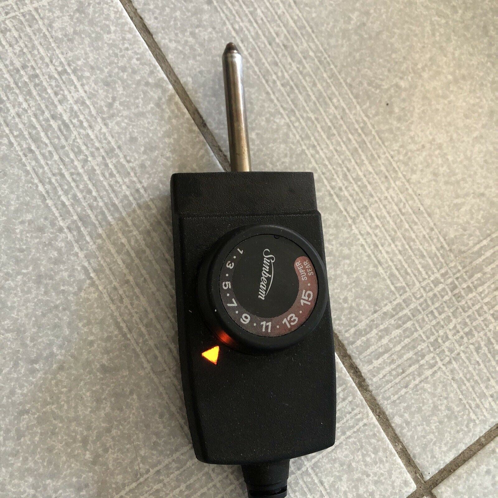 Genuine Sunbeam 9925 Temperature Heat Probe Power Supply – Retro Unit