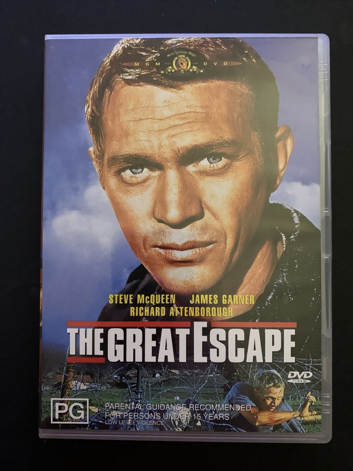 The Great Escape (DVD, 1963) Steve McQueen. Region 4&2 – Retro Unit