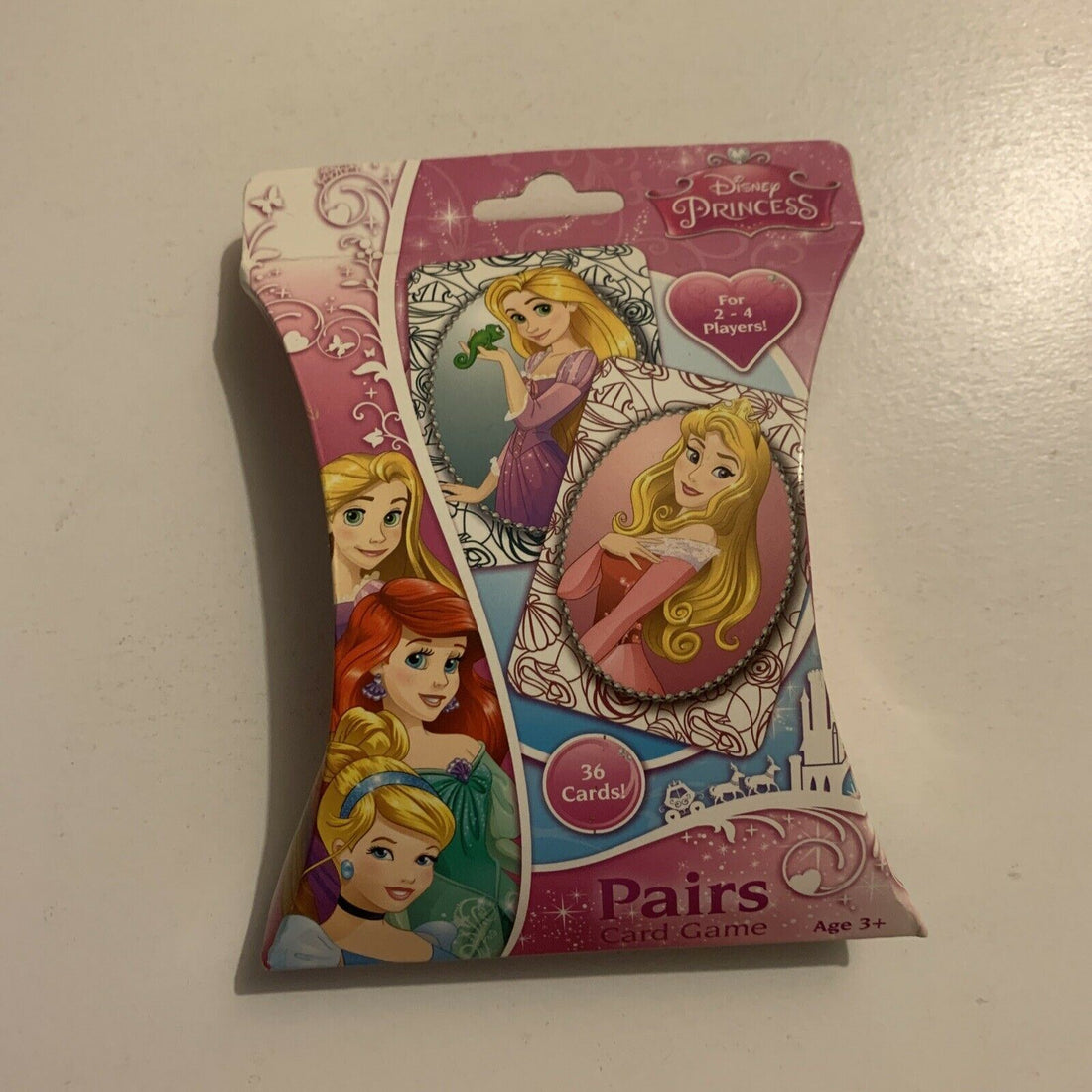 *New* Disney Princess PAIRS Card Game For 2-4 Players Aged 3 and Up ...