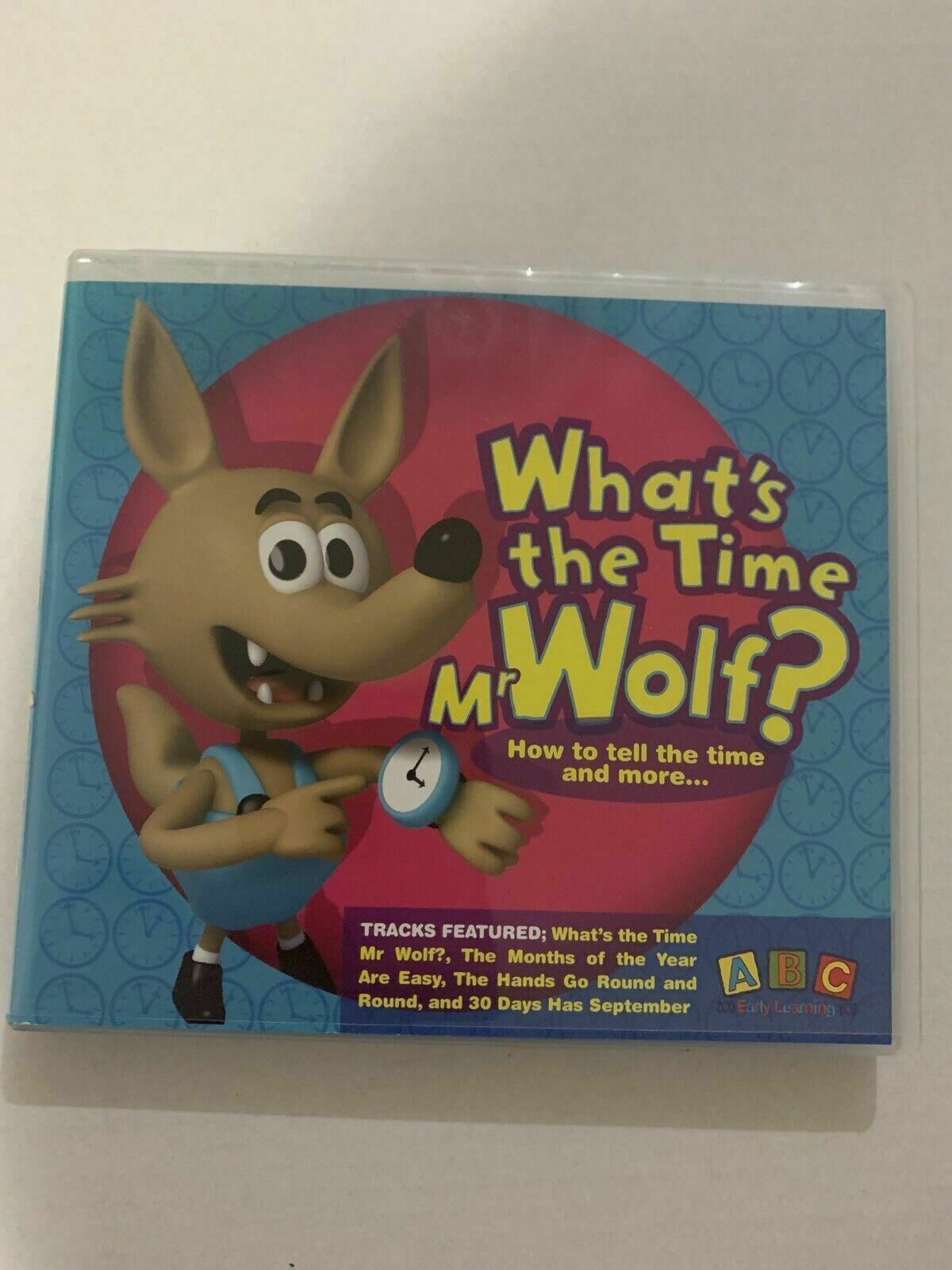 What's the Time Mr. Wolf? (ABC For Kids) Audio CD – Retro Unit