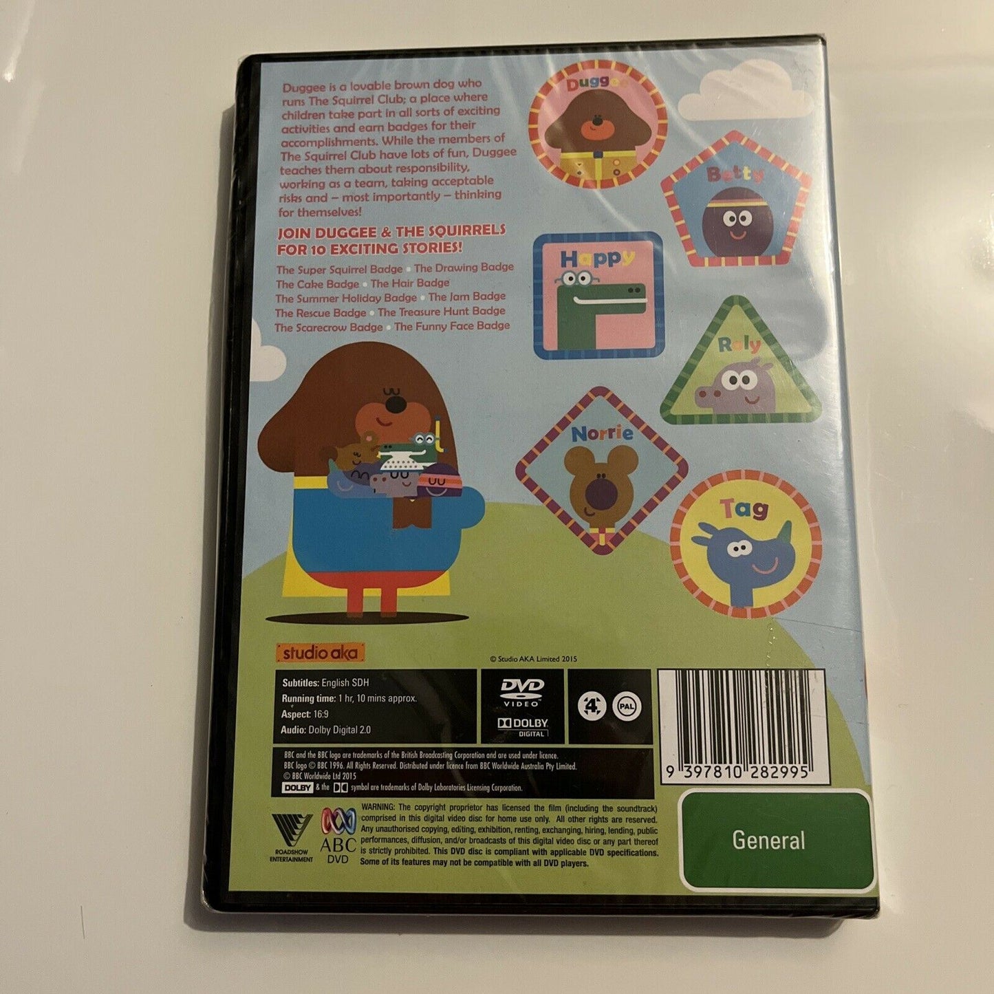Hey Duggee - The Squirrel Badge (DVD, 2015) Region 4 – Retro Unit