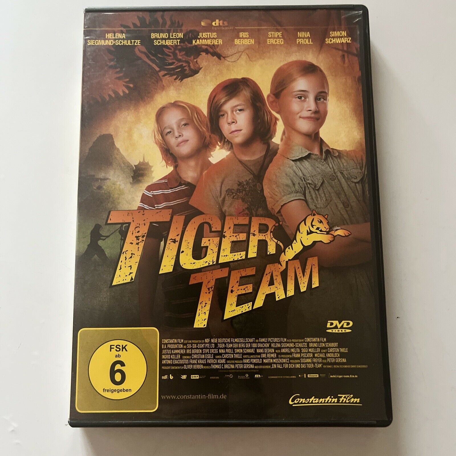 Tiger Team (DVD, 2010) German Kids Film Justus Kammerer, Wang Deshun ...