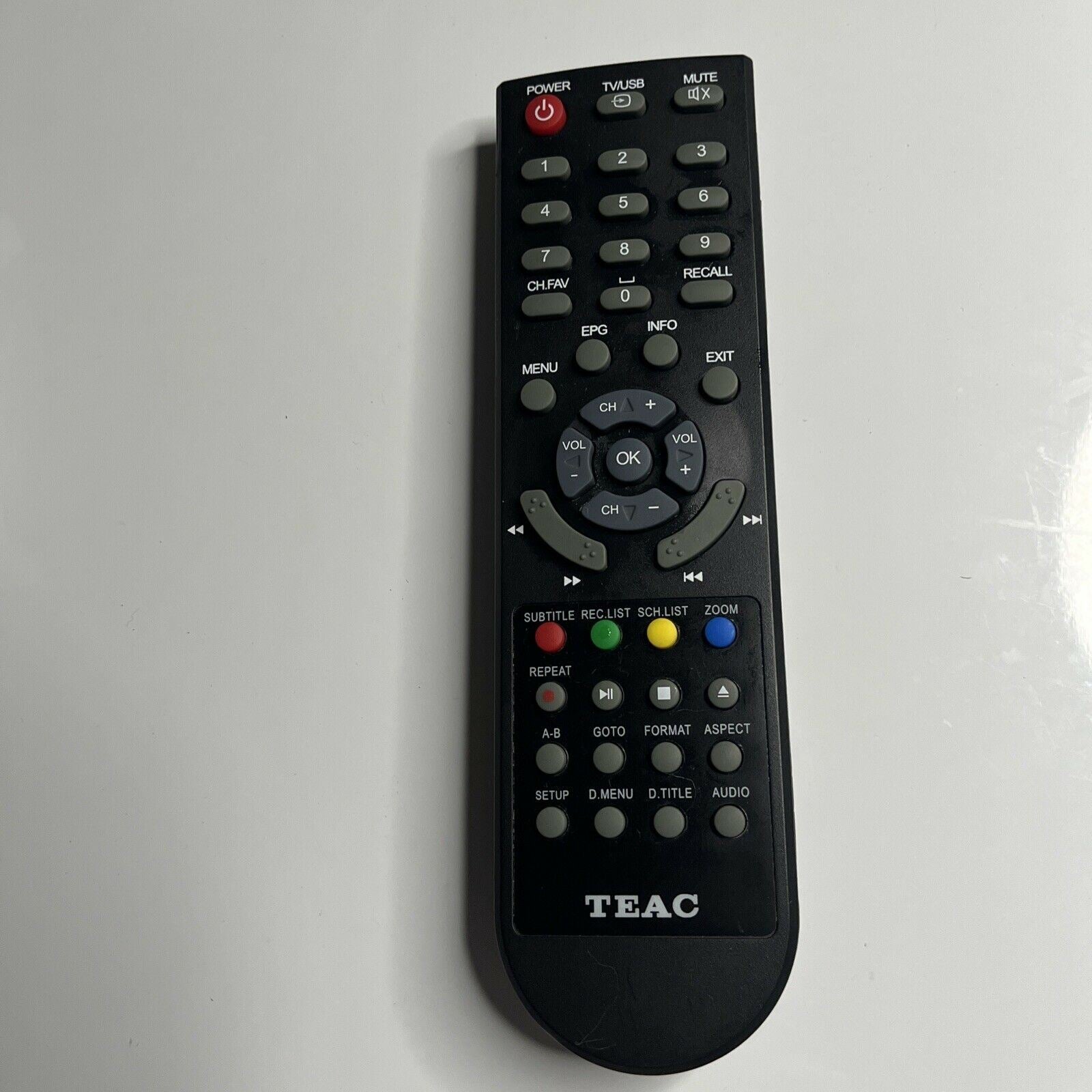 Genuine Teac Remote Control for TV – Retro Unit