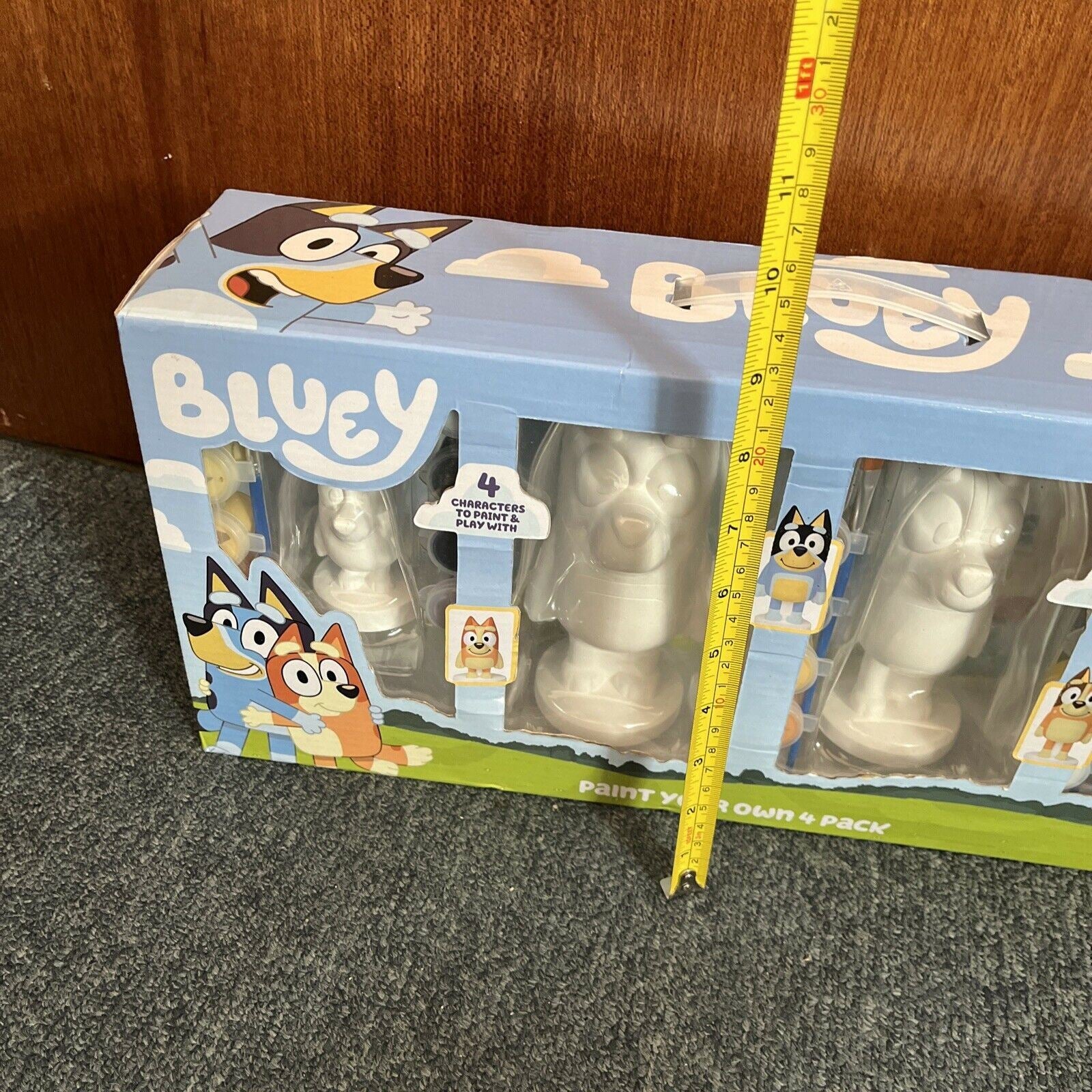 Bluey Paint Your Own Plaster 4 Pack Giftset – Retro Unit