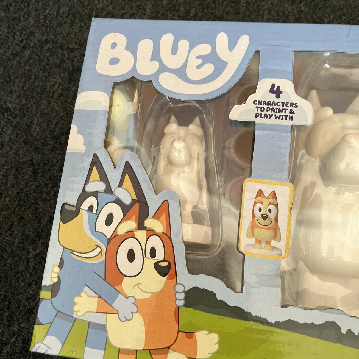 Bluey Paint Your Own Plaster 4 Pack Giftset – Retro Unit
