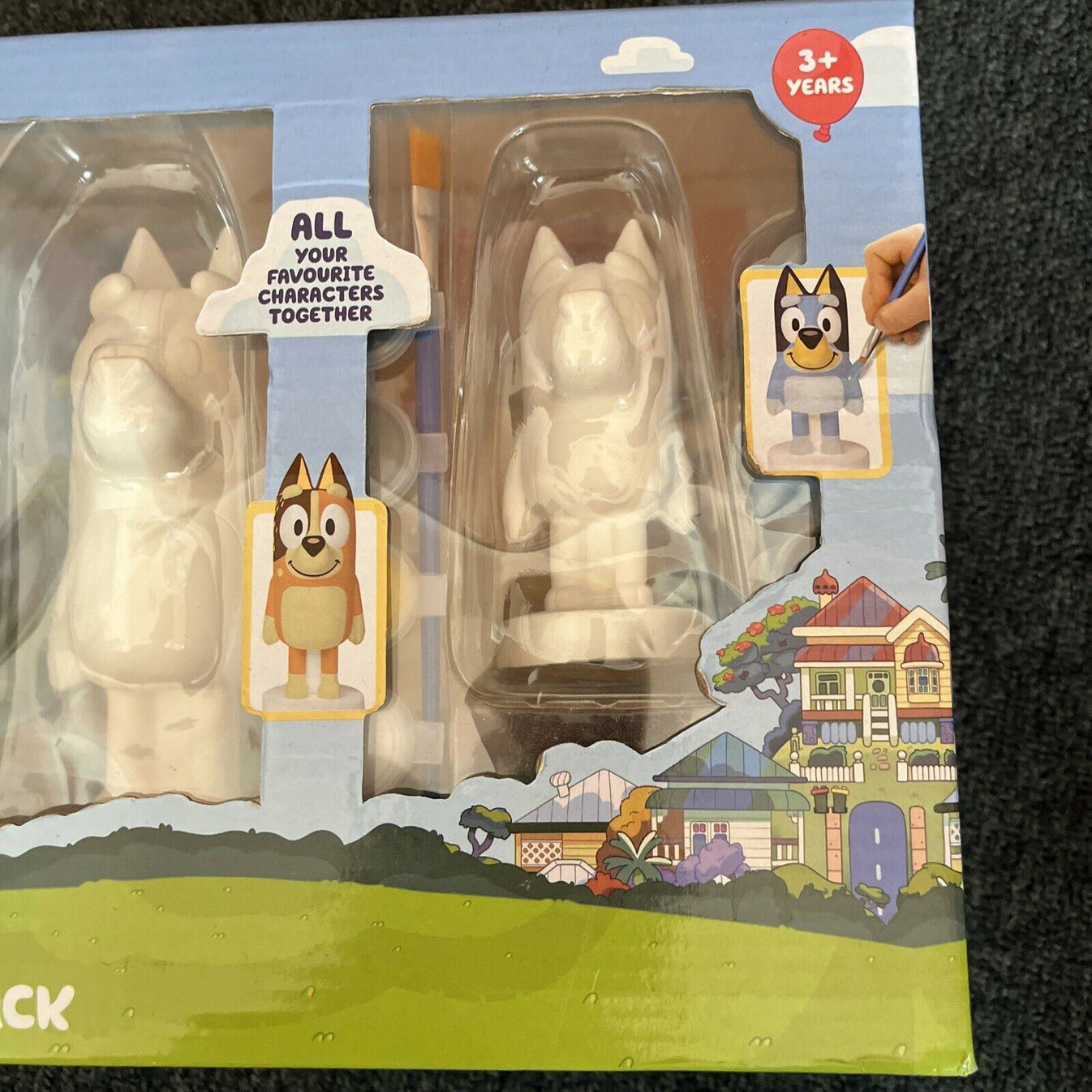 Bluey Paint Your Own Plaster 4 Pack Giftset – Retro Unit
