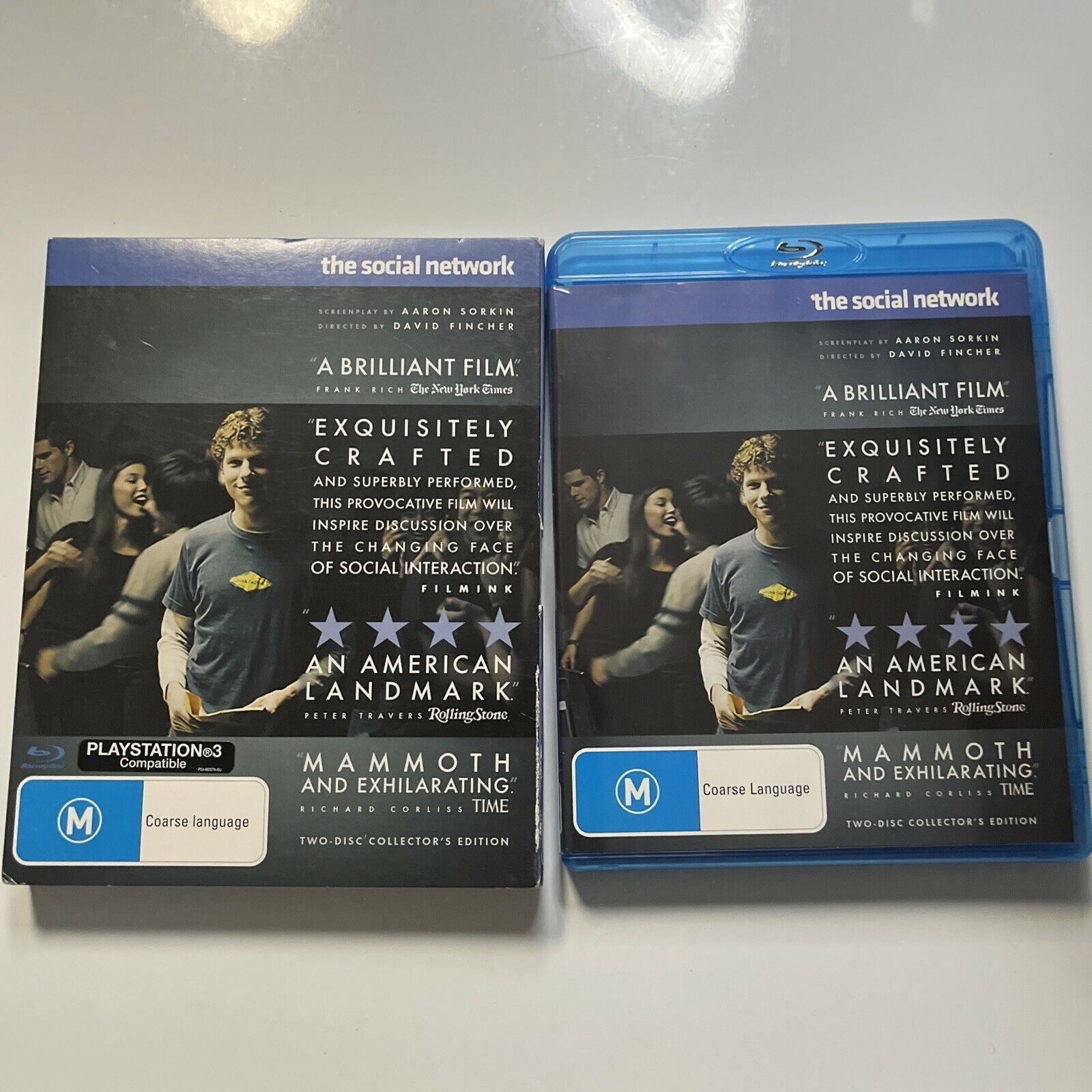 The Social Network (Special Edition, Blu-ray, 2010) All Regions – Retro ...