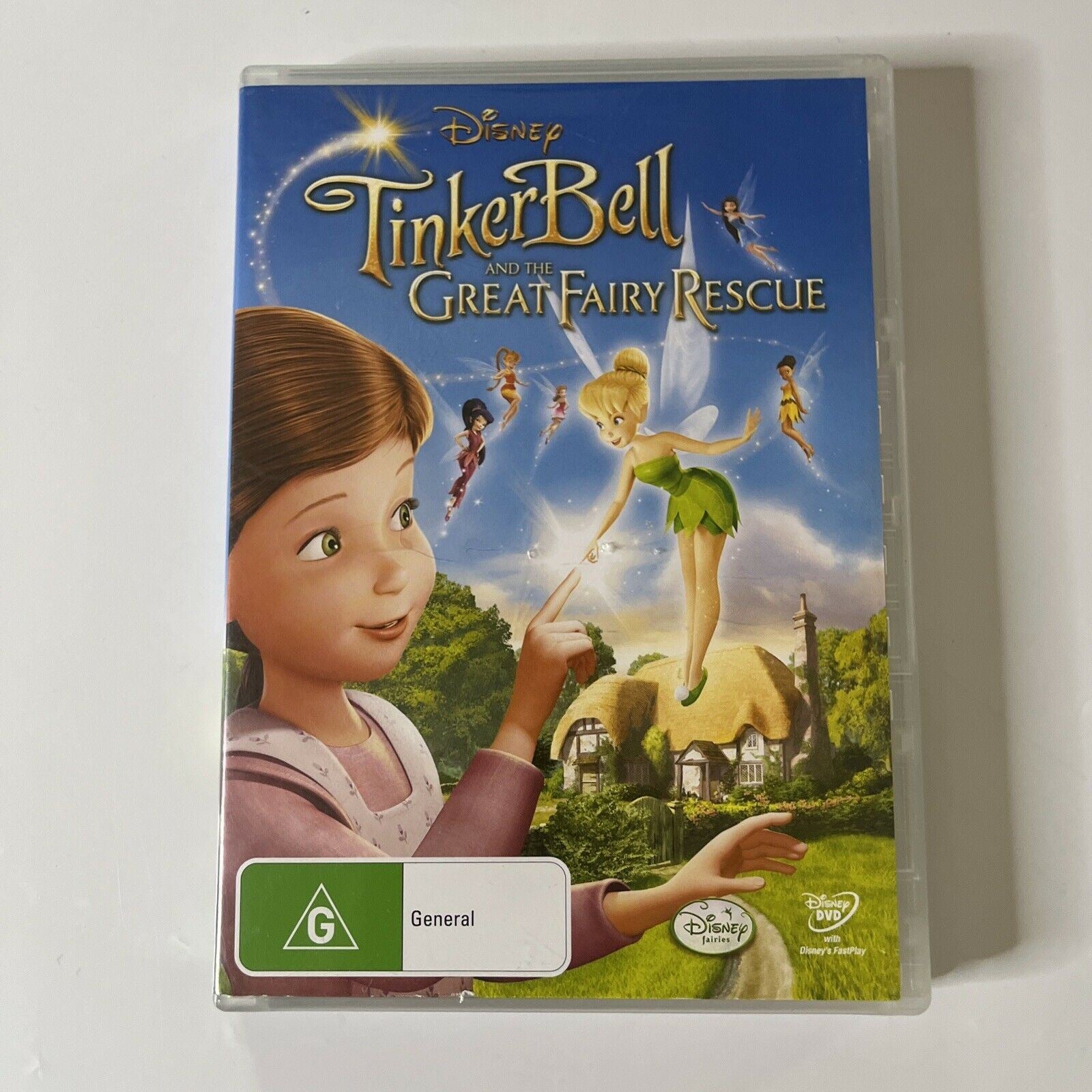 Tinker Bell And The Great Fairy Rescue (DVD, 2010) Region 4 – Retro Unit