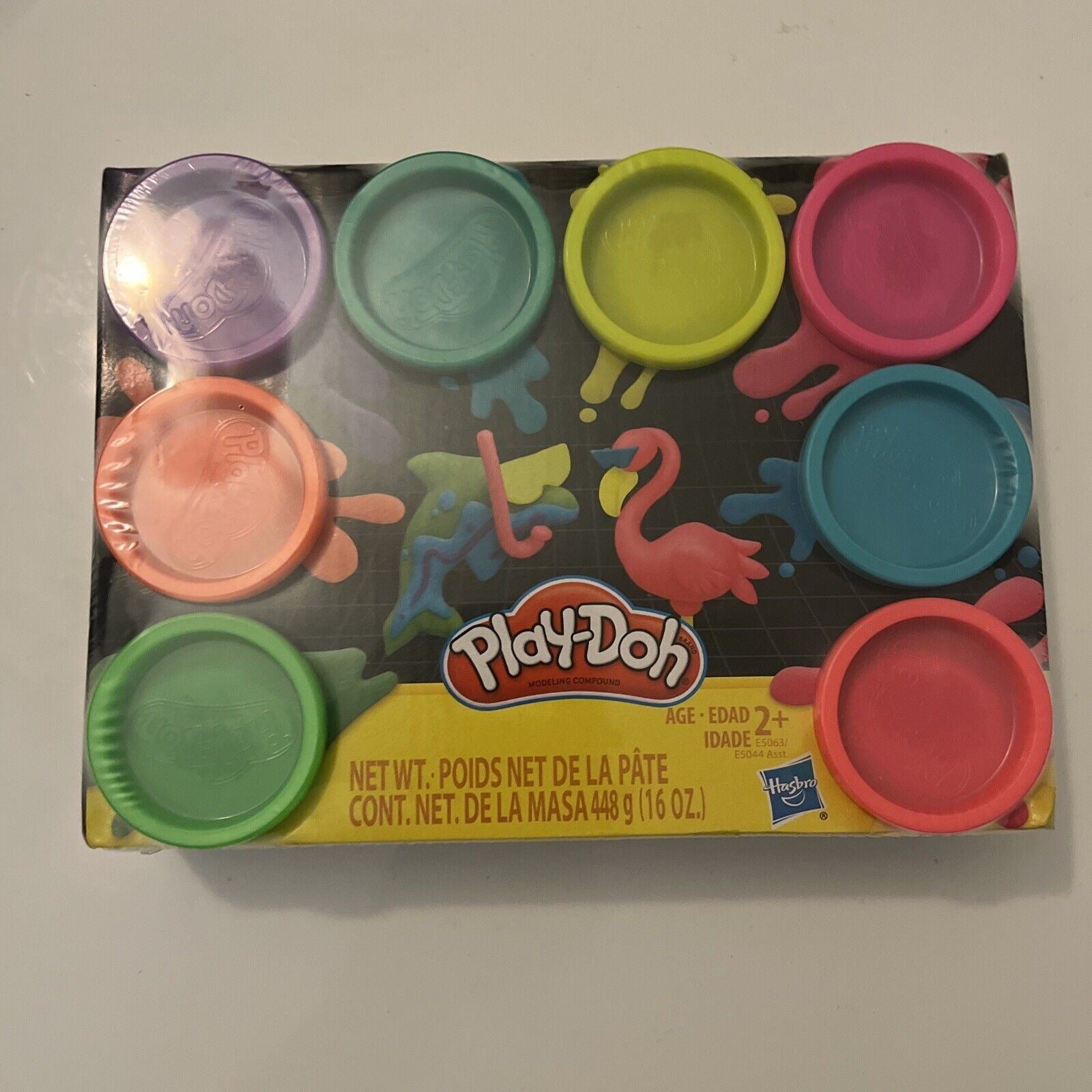 *New Sealed* Play-Doh 8-Pack Neon Starter Pack E5044 – Retro Unit