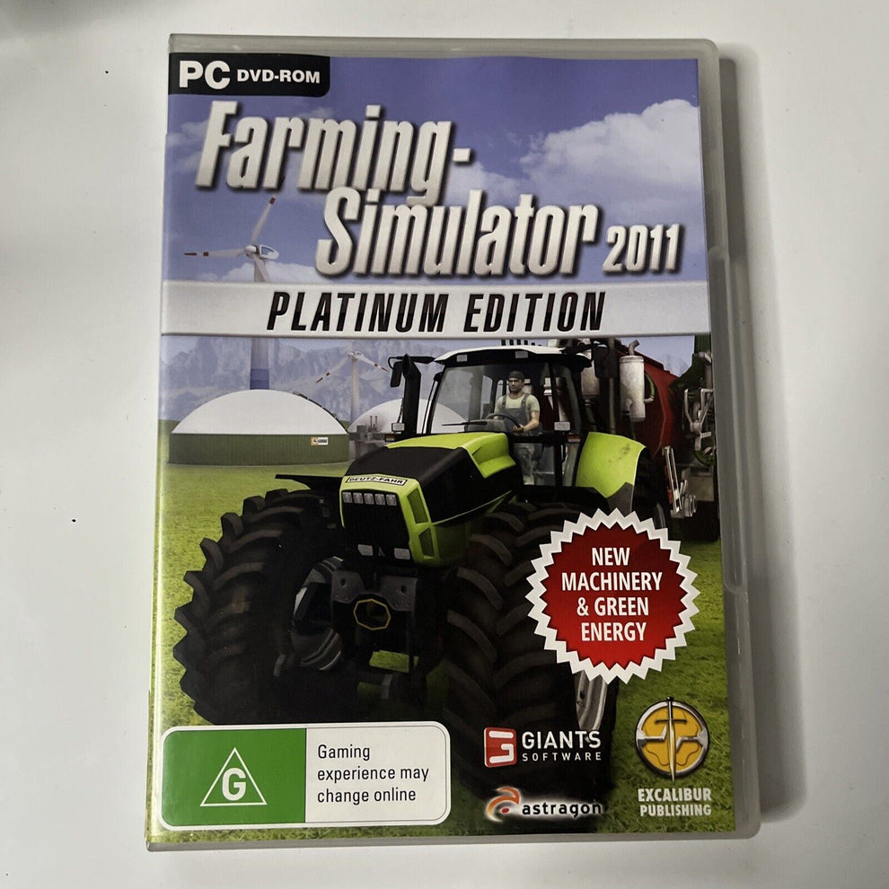 Farming Simulator 2011 Platinum Edition. PC DVD-ROM – Retro Unit