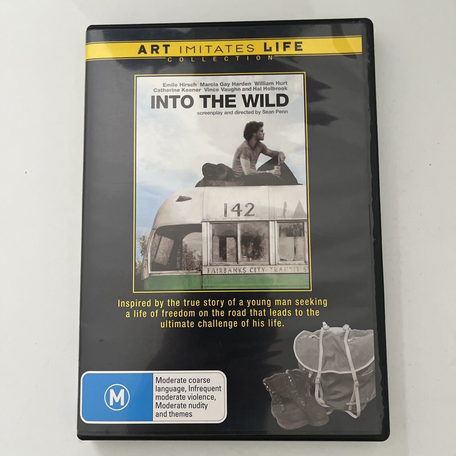 Into The Wild (DVD, 2007) Emile Hirsch, Marcia Gay Harden, NEW Region ...