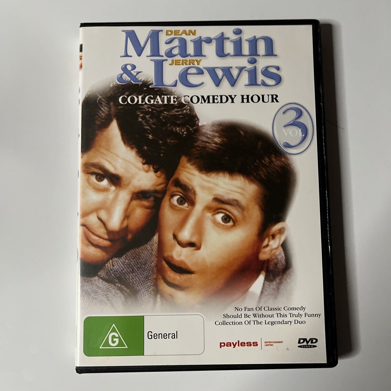 Martin & Lewis Colgate Comedy Hour DVD - Vol 3 (DVD, 1954) NEW All Reg ...