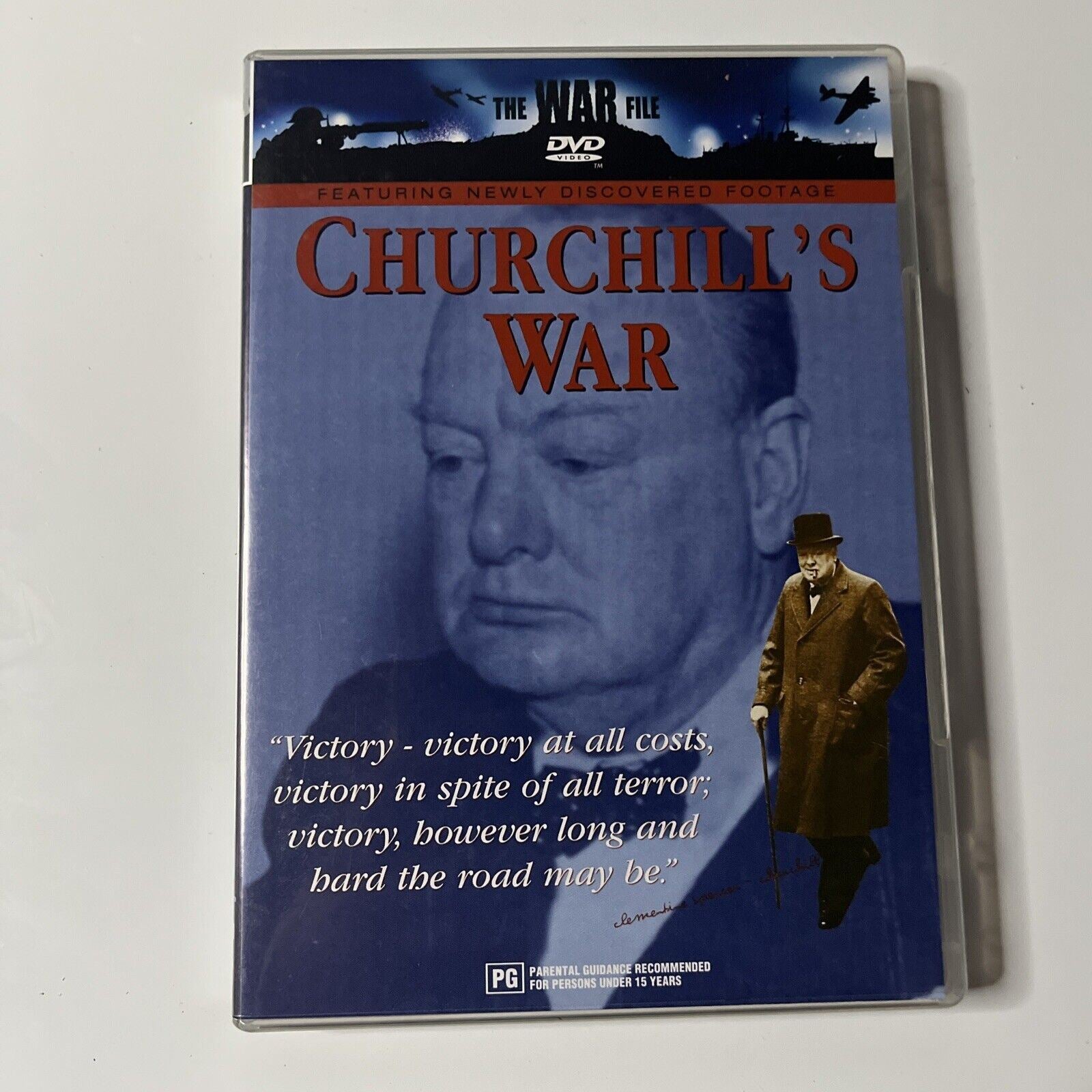 The War File - Churchill's War (DVD, 1997) All Regions – Retro Unit