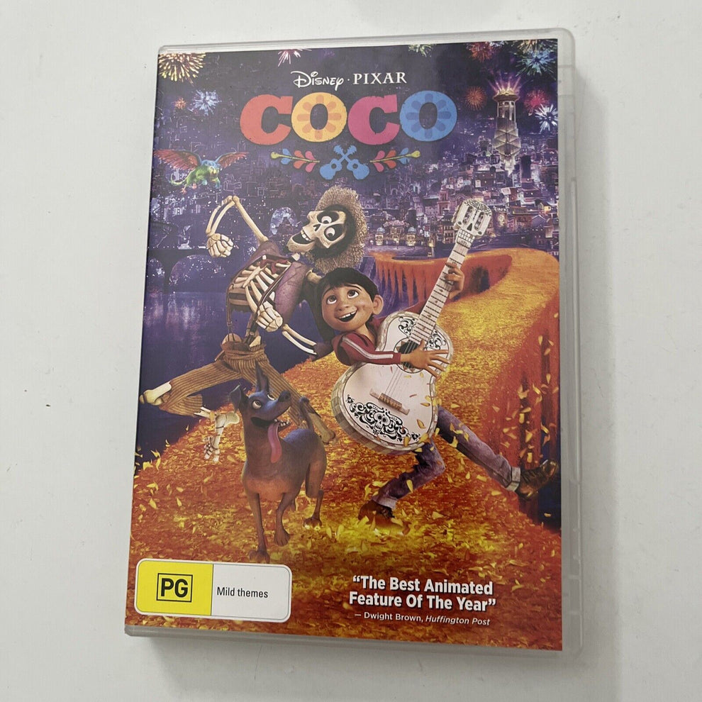 Coco (DVD, 2017) Disney Pixar NEW Region 4 – Retro Unit