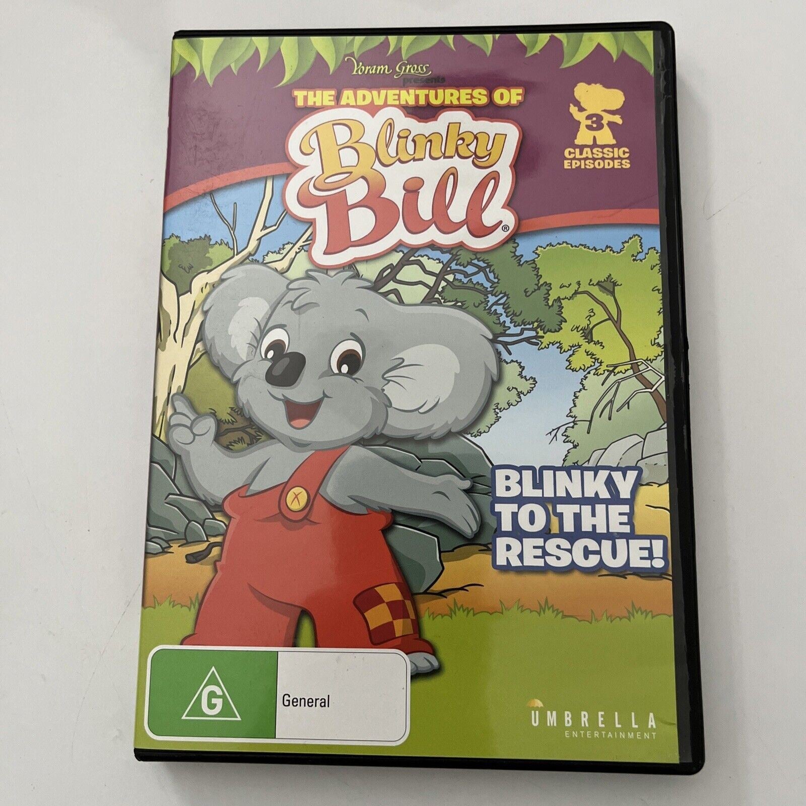 The Adventures Of Blinky Bill: Blinky To The Rescue (DVD, 1993) All Re ...