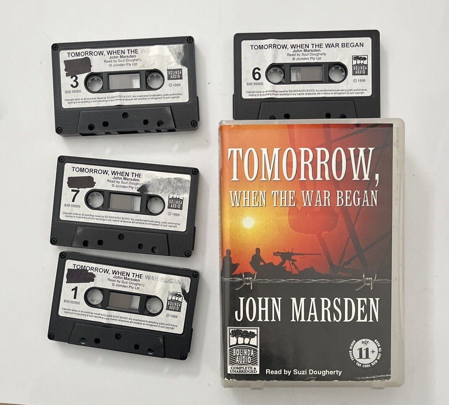 Tomorrow, When the War Began by John Marsden (Audio Cassette, 2002 ...