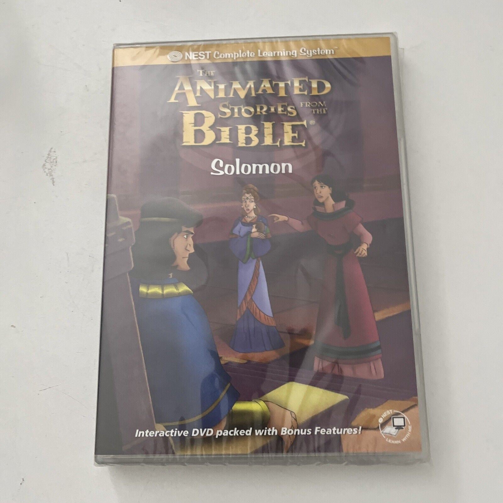 *New Sealed* Solomon - The Animated Stories from the Bible (DVD) All R ...
