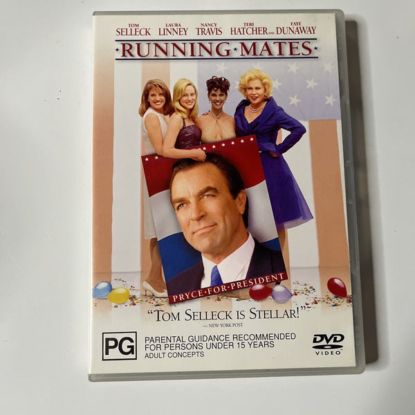 Running Mates (DVD, 1999) Tom Selleck, Laura Linney, Nancy Travis, NEW ...